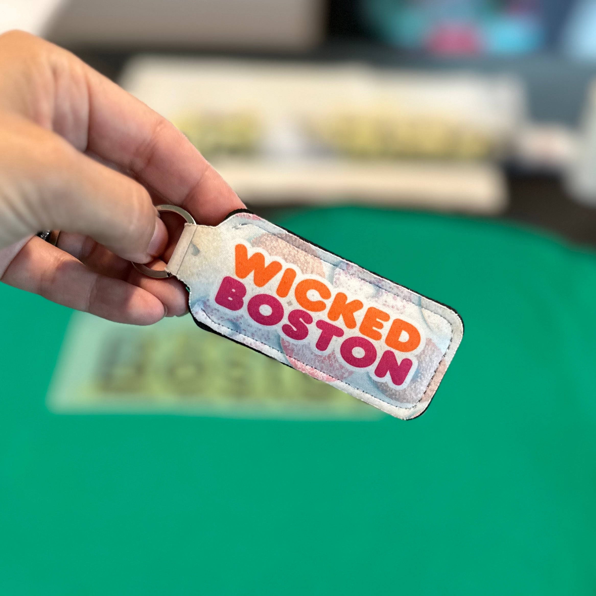 Wicked Boston Lip Balm Keychain – Trance Digital Designs